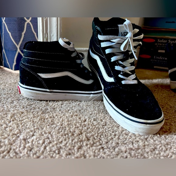 Vans | Shoes | Classic Black Van High Tops | Poshmark